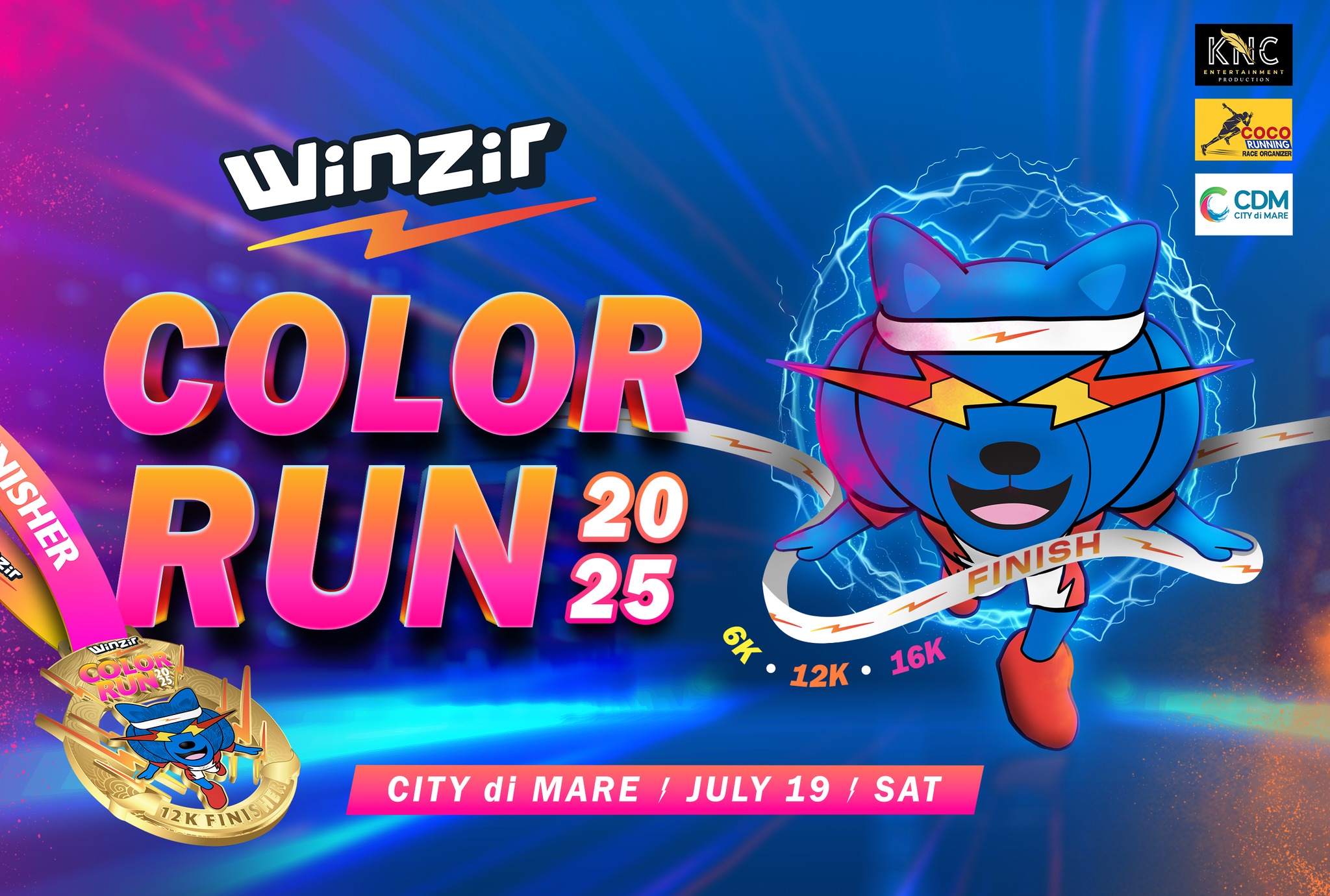 Cebu Gears Up for the Splashiest Race of the Year: WinZir Color Run ...